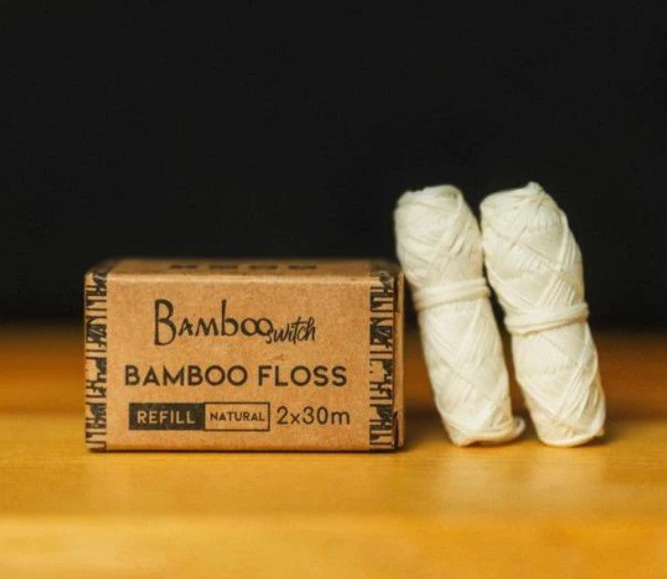 Biodegradable Bamboo Floss – The Zeroish Co.