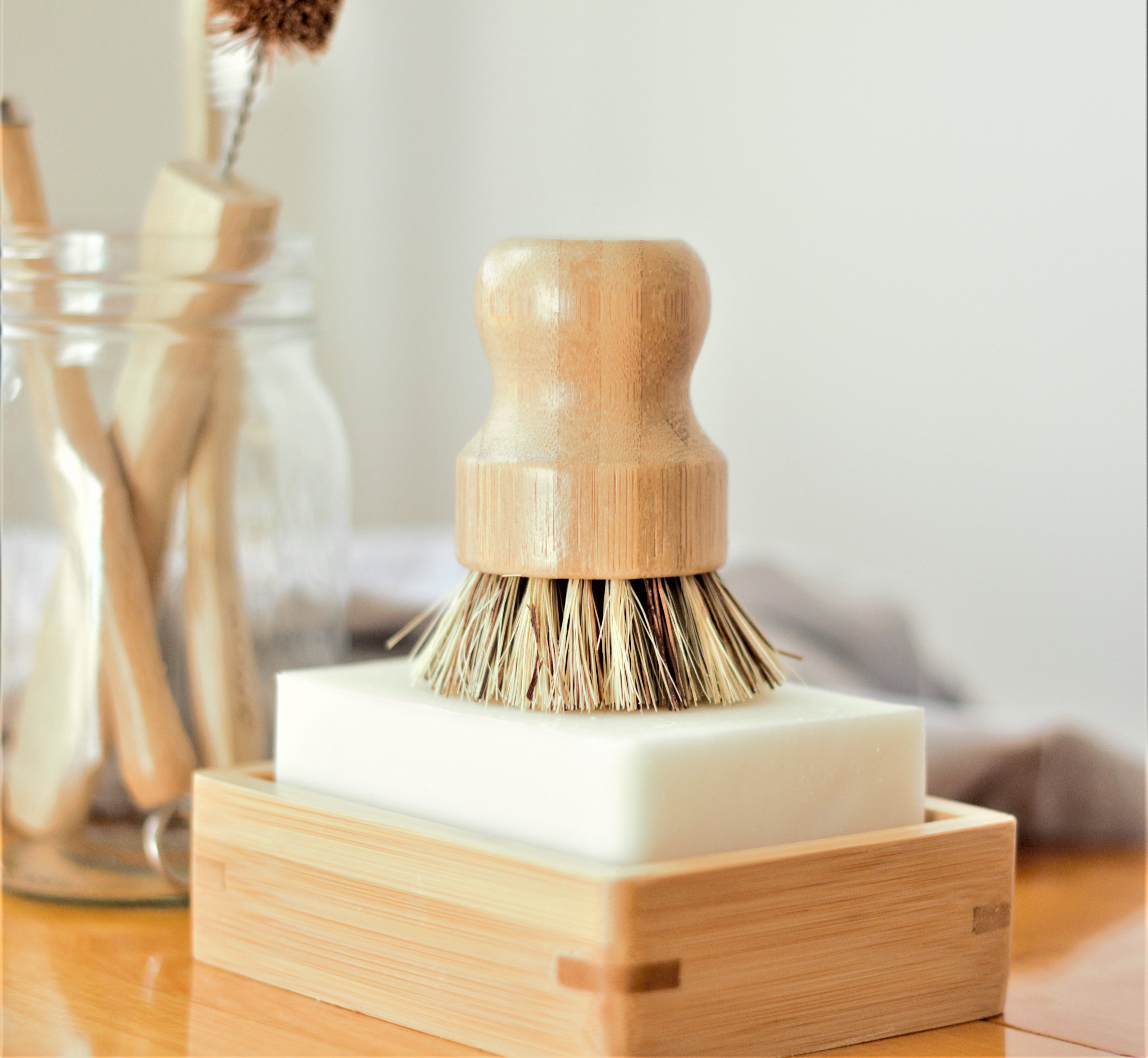 Pot Scrubbing Brush – The Zeroish Co.