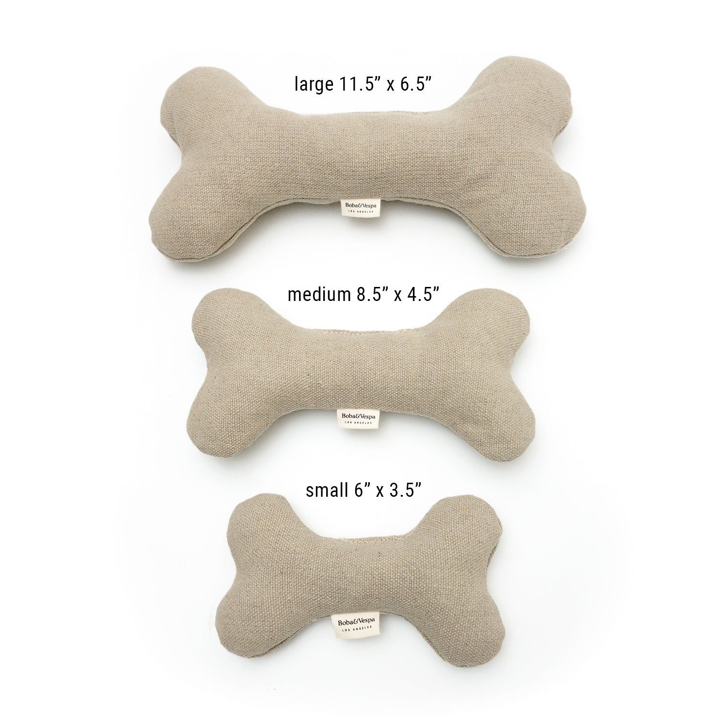 Plush Dog Bone Toy – The Zeroish Co.